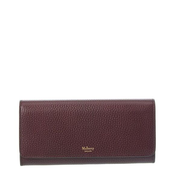 Mulberry | Bags | Mulberry Leather Continental Wallet Red | Poshmark